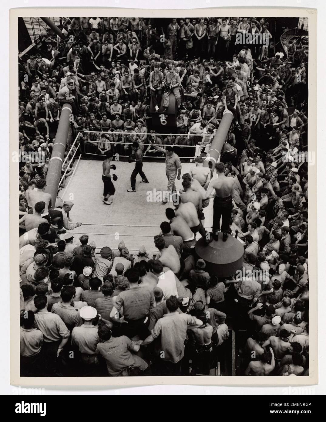 Coast Guard Commander Jack Dempsey, former World Heavyweight Champion ...
