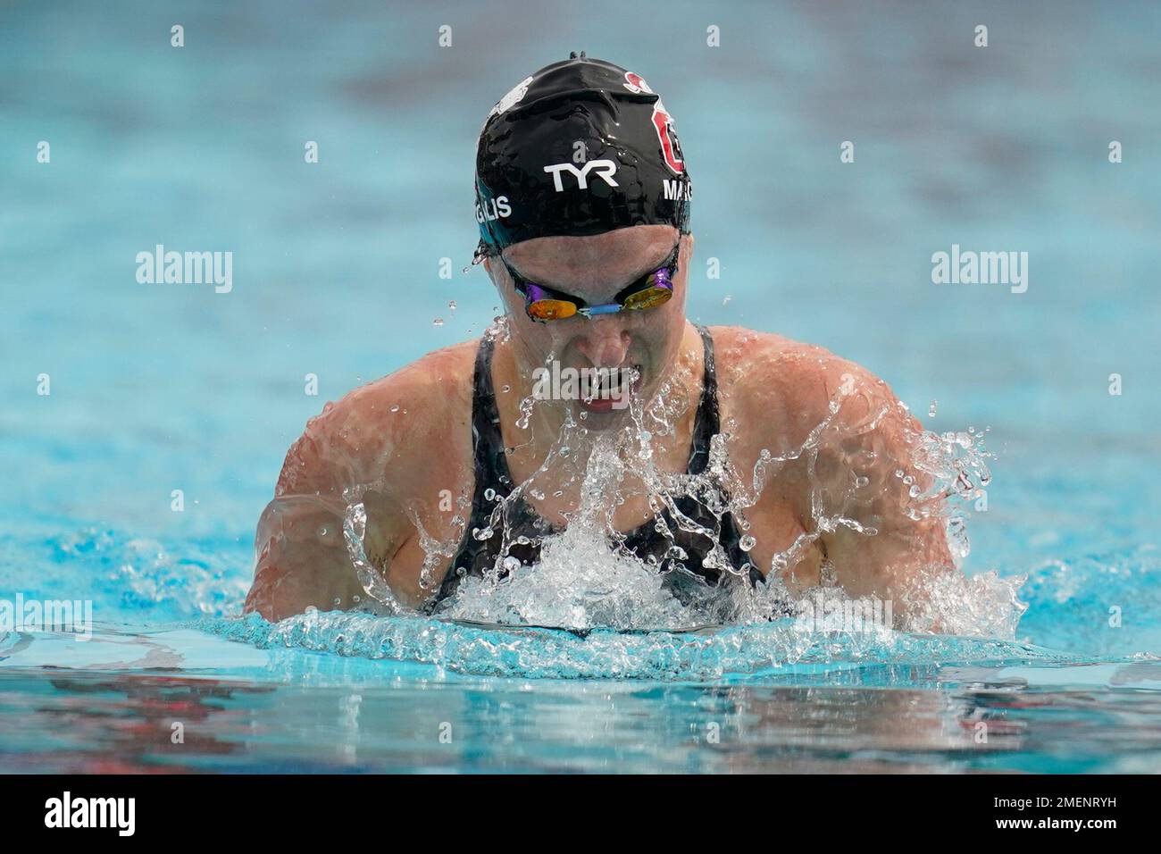 Melanie Margalis competes in the women's 200-meter IM final at the TYR ...