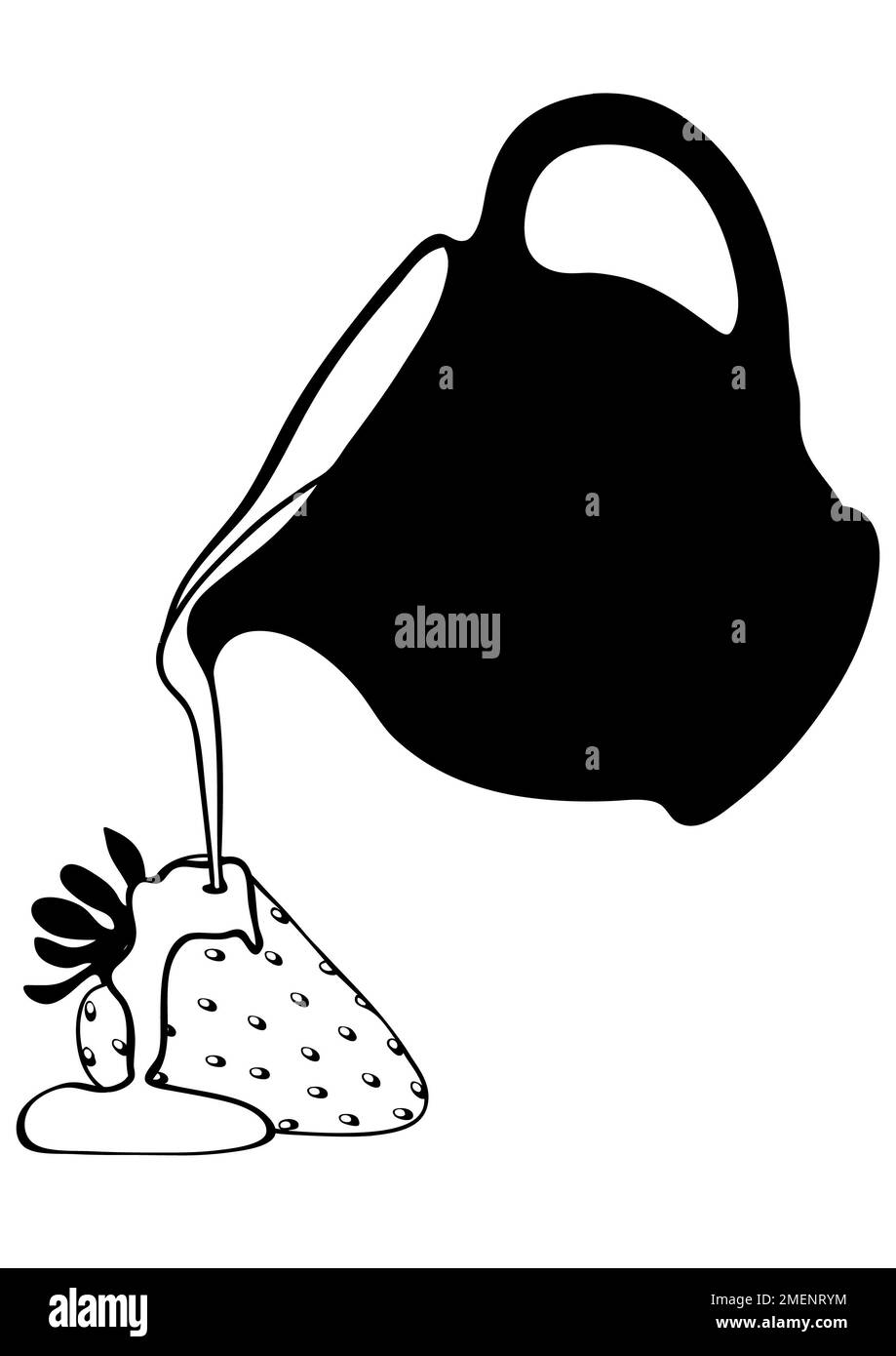 080-081 FoodLust bw Stock Photo - Alamy