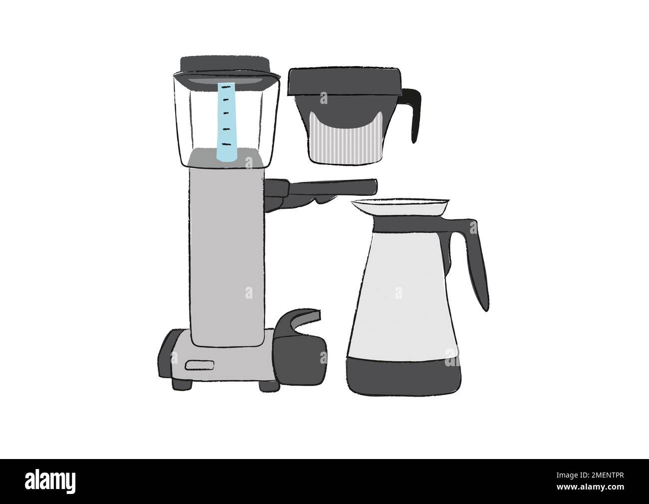 White coffee machine hi-res stock photography and images - Alamy