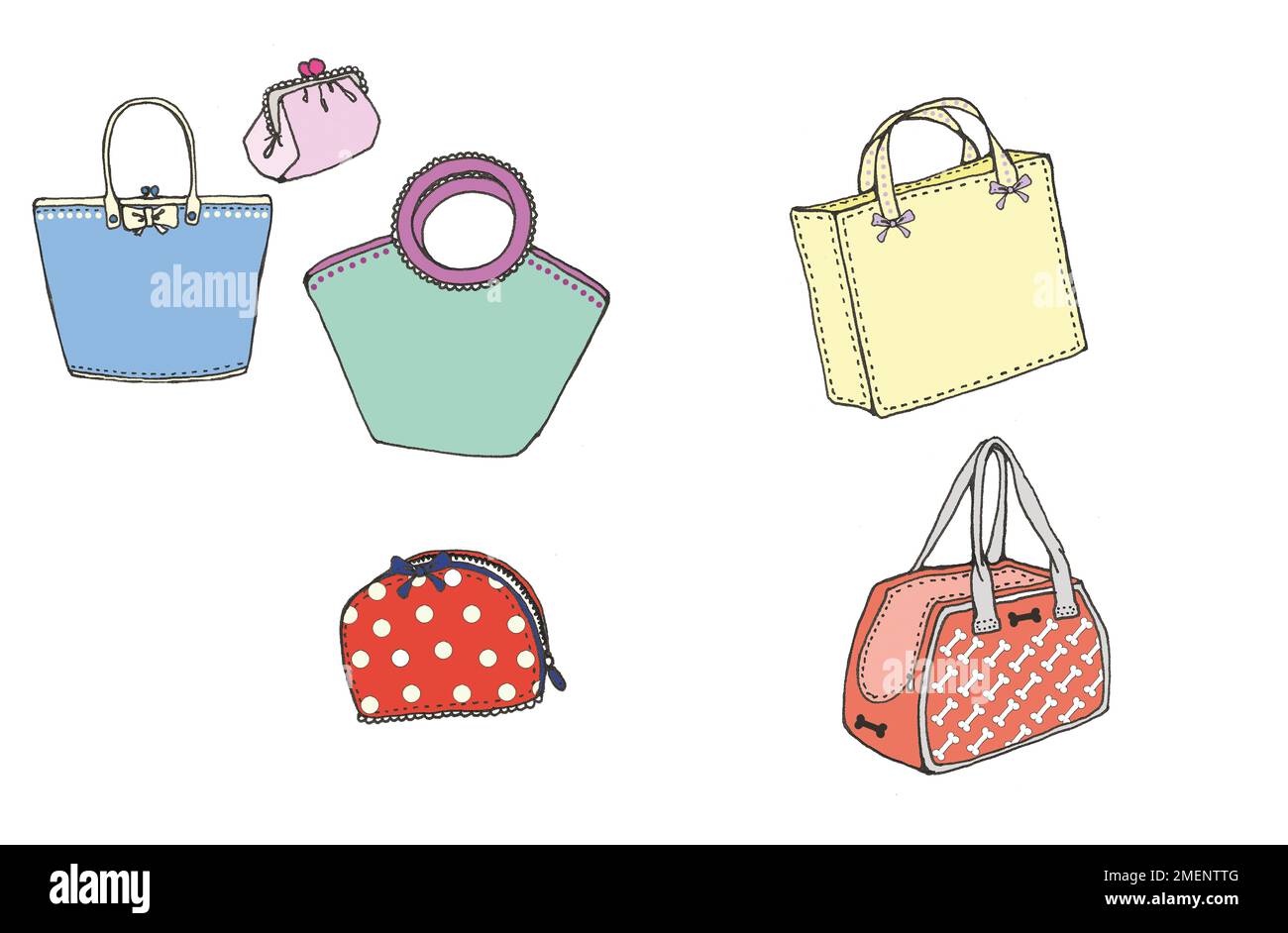 Collection of bags Stock Photo - Alamy