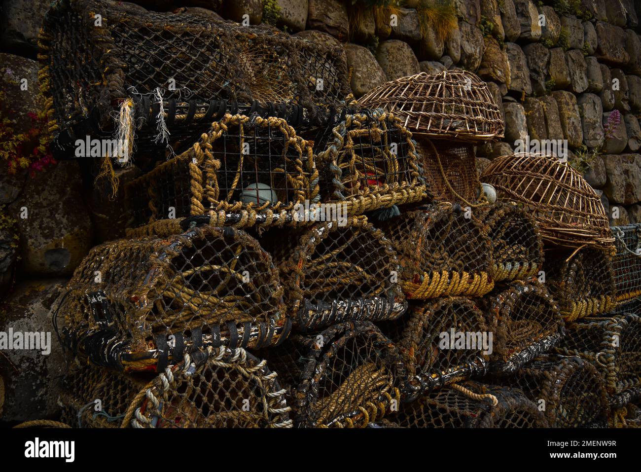 Fishing pots cages hi-res stock photography and images - Alamy