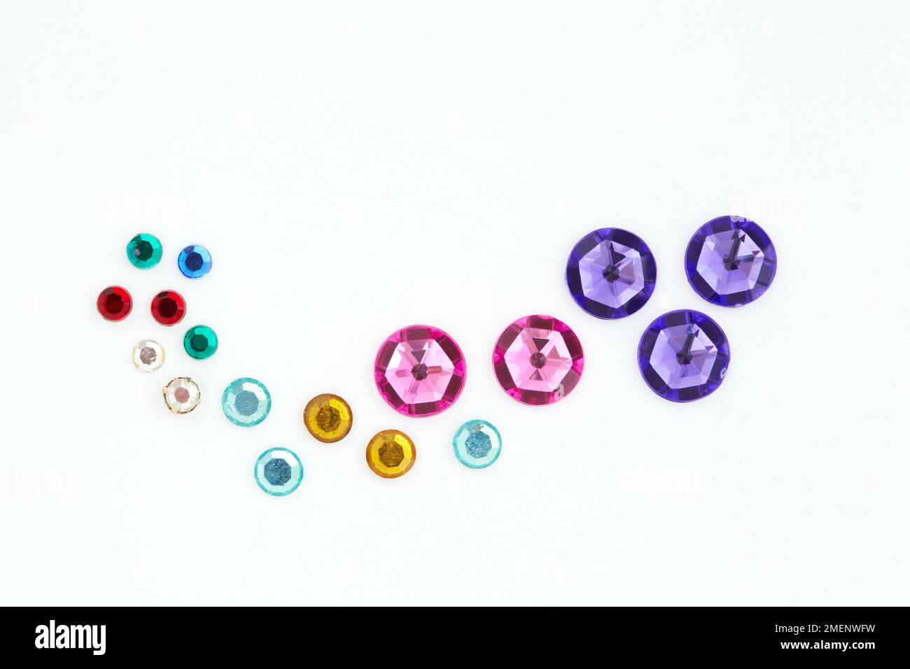 Multi colored gemstone hi-res stock photography and images - Alamy