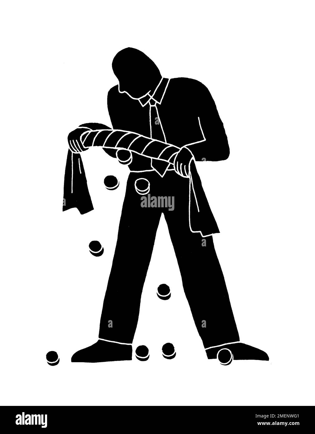 Wringing out towel hi-res stock photography and images - Alamy