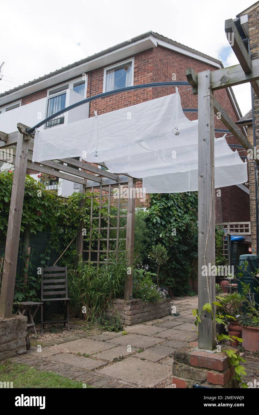 Wooden patio veranda Stock Photo - Alamy