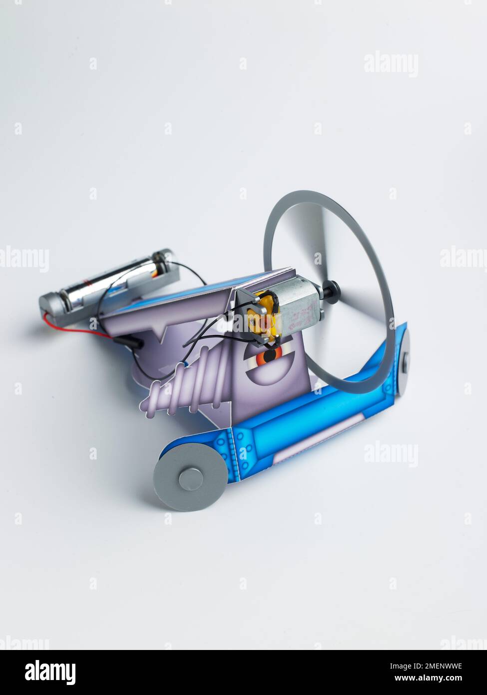 Battery powered alien robot Stock Photo - Alamy