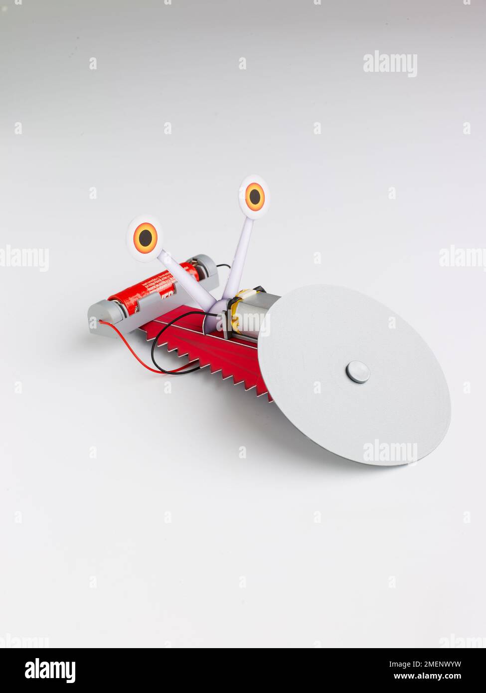 Battery powered alien robot Stock Photo - Alamy