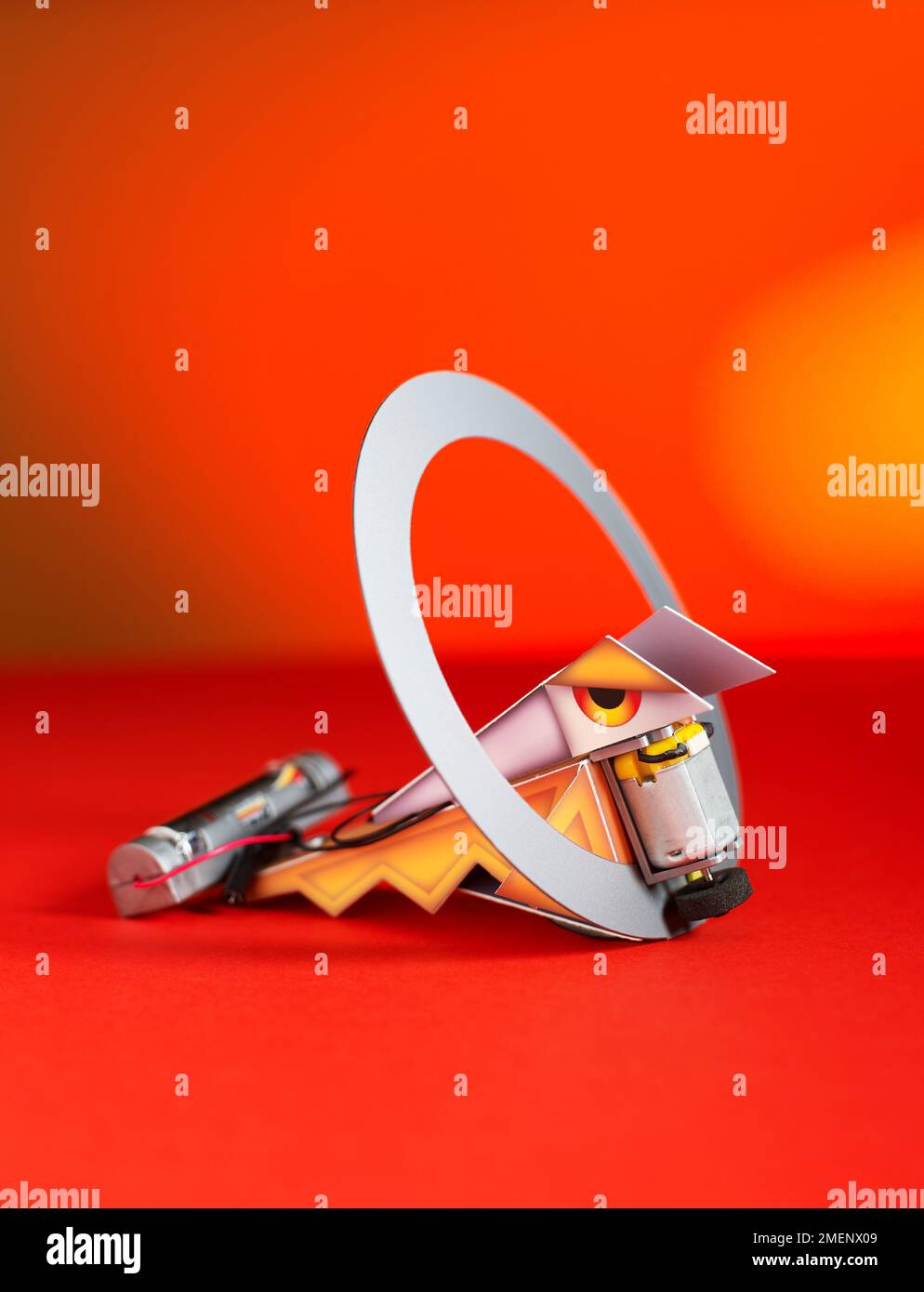 Battery powered alien robot Stock Photo - Alamy