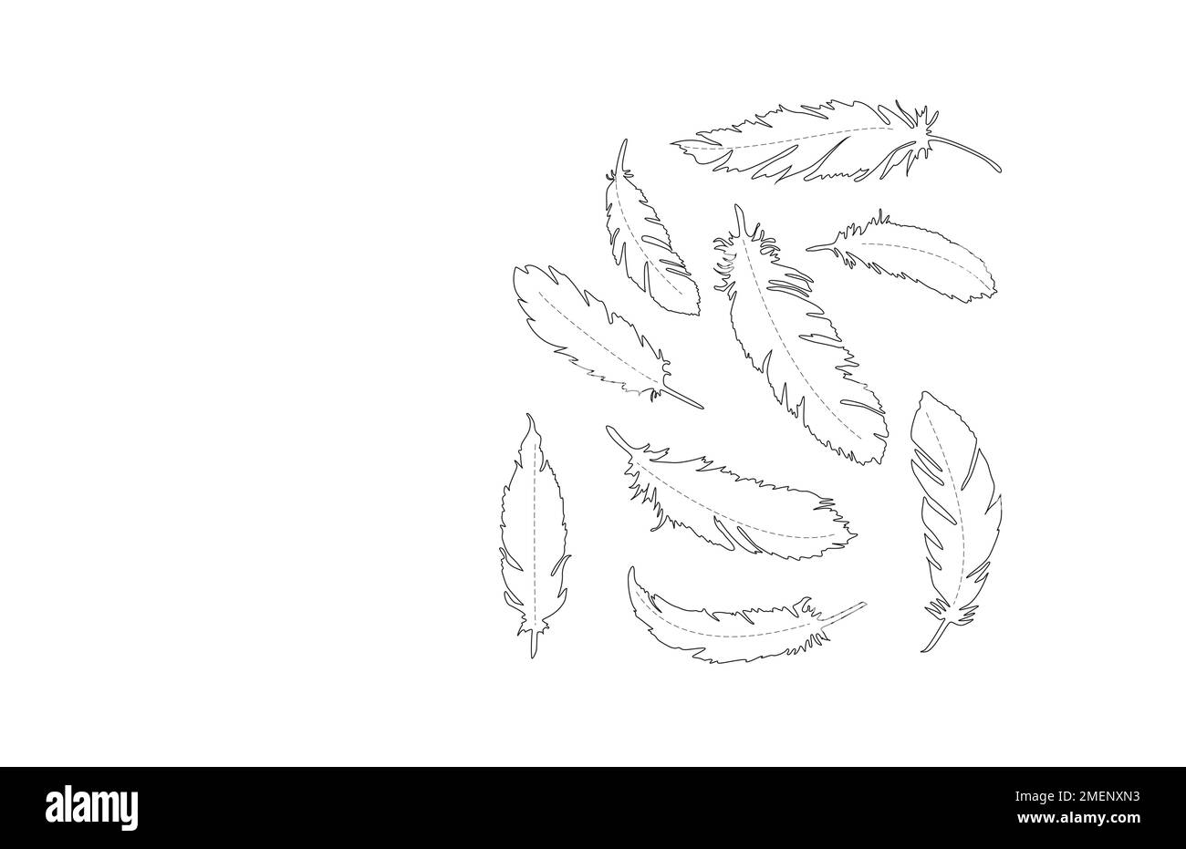 Folded feathers hi-res stock photography and images - Alamy