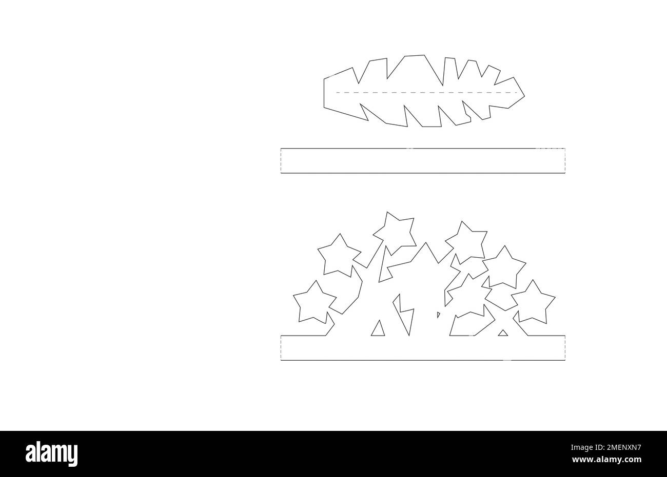 Papercraft. Project templates, Child's Star Crown and feather Stock ...