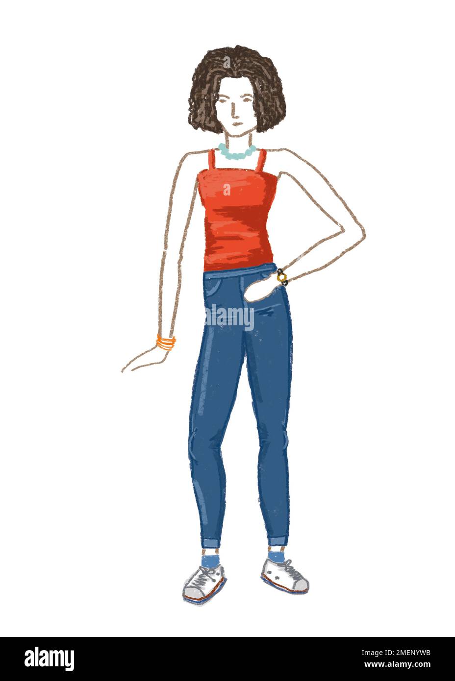 Artistic hand outline Cut Out Stock Images & Pictures - Alamy