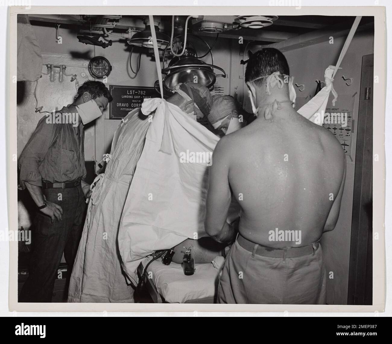 Emergency Operation On Coast Guard-Manned LST Provides Pre-invasion ...