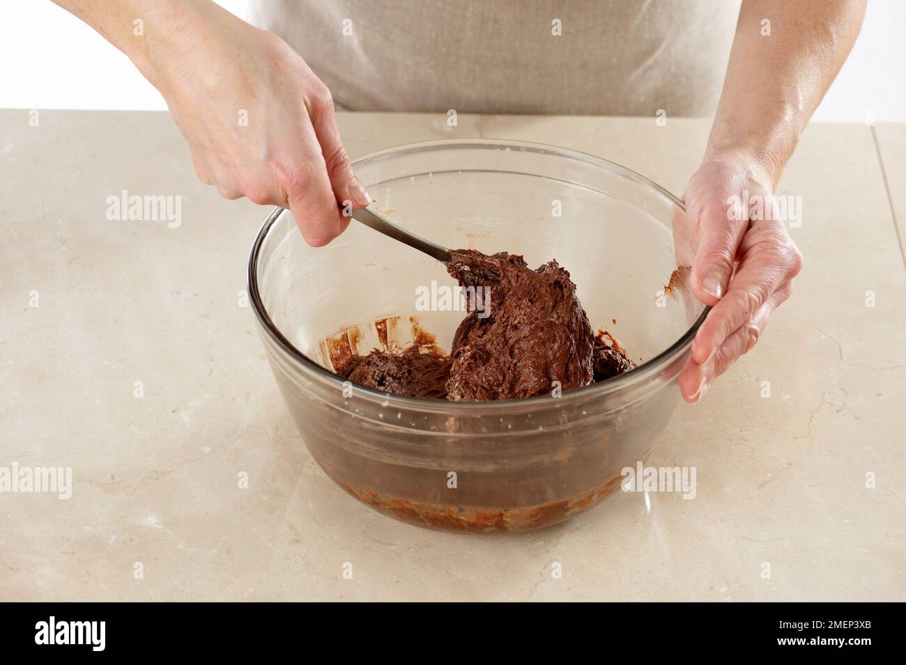 Close up shot hand blending hi-res stock photography and images - Alamy