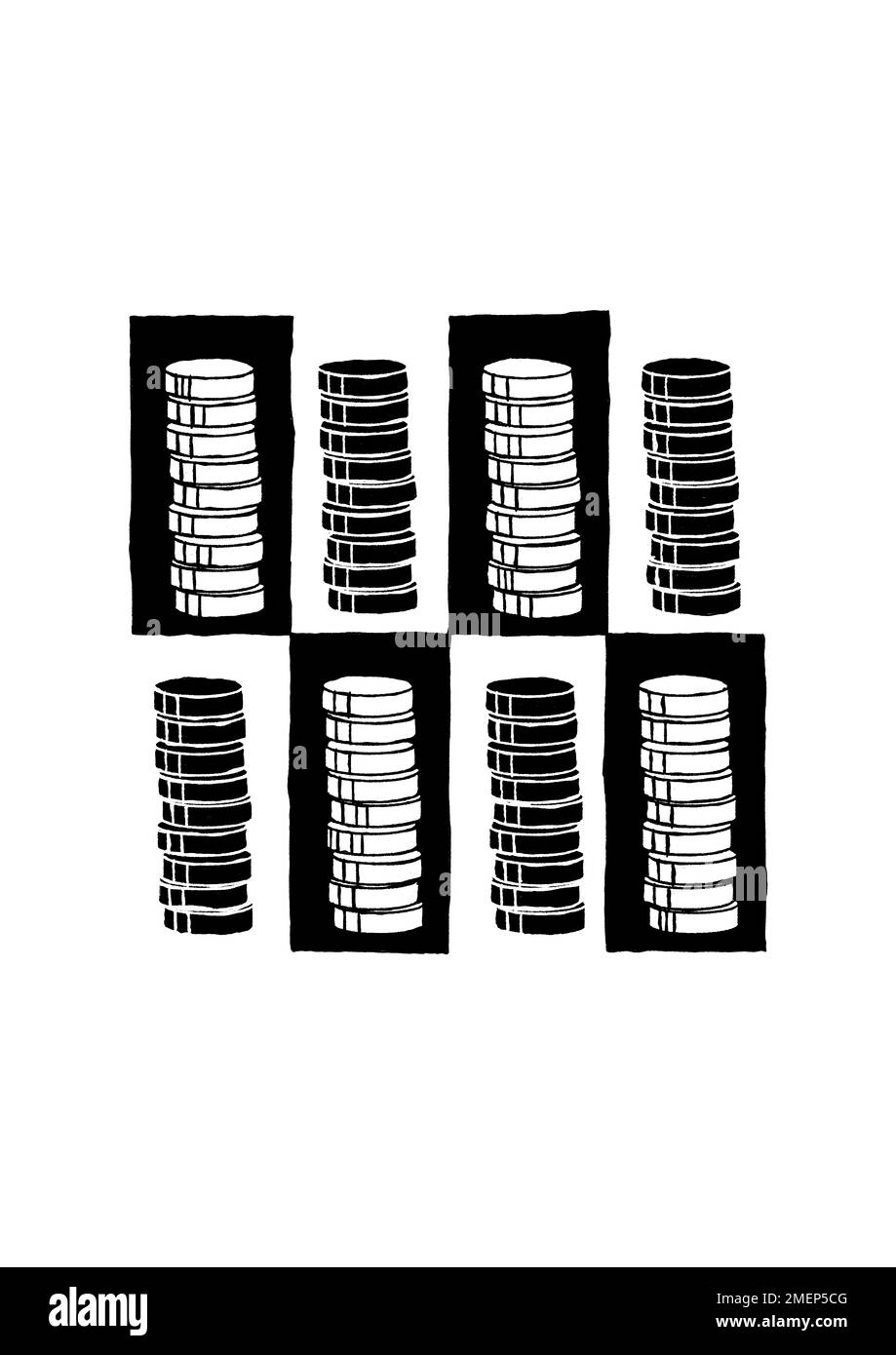 Black background abacus Black and White Stock Photos & Images - Alamy