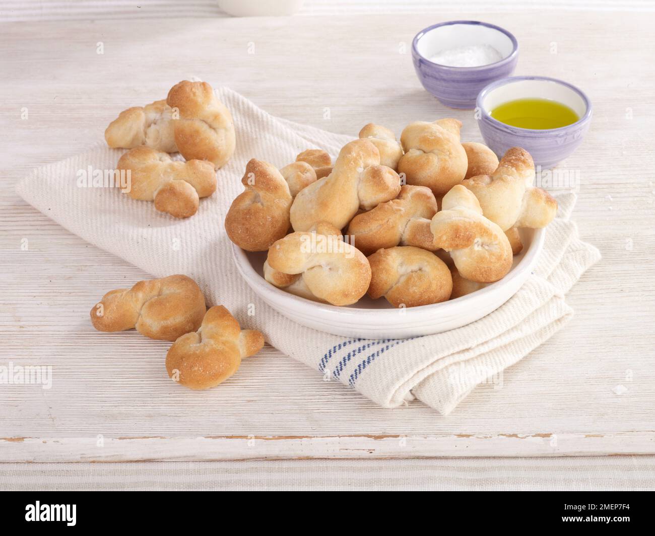 Spanish Picos, bread knots Stock Photo - Alamy