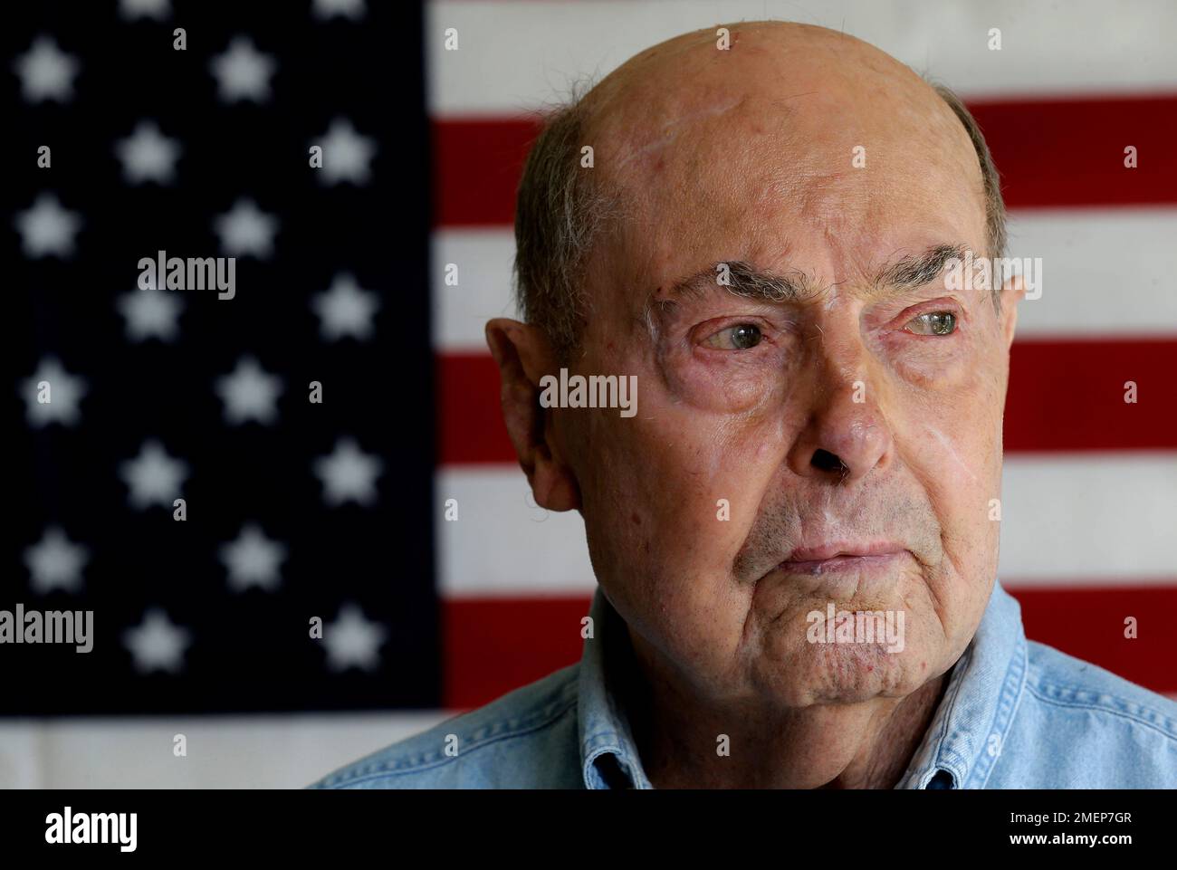 FILE -This April 17, 2014 file photo shows Ray Lambert, a combat ...