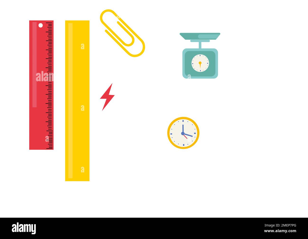 Digital ruler Cut Out Stock Images & Pictures - Alamy