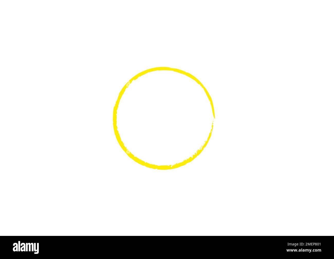 Yellow circle hi-res stock photography and images - Alamy