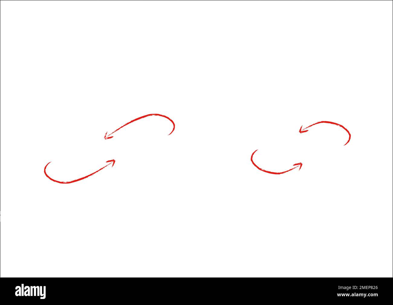 Speed skating track arrows Stock Photo - Alamy