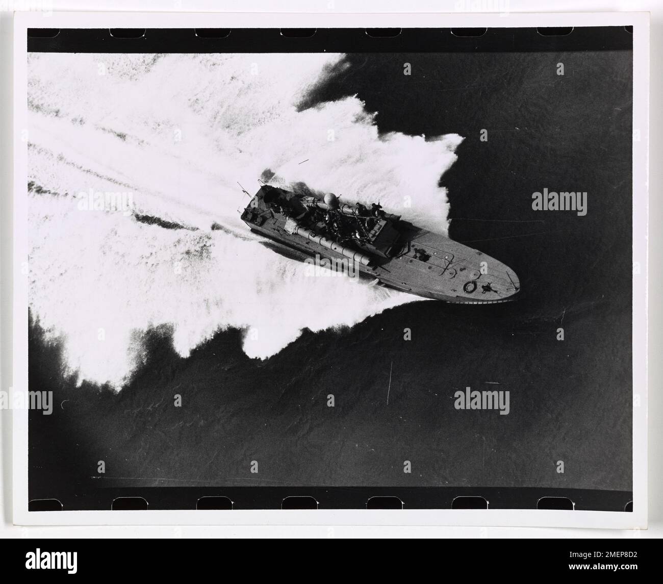 A Cuban naval patrol boat is seen off the coast of Anguilla Island. The ...