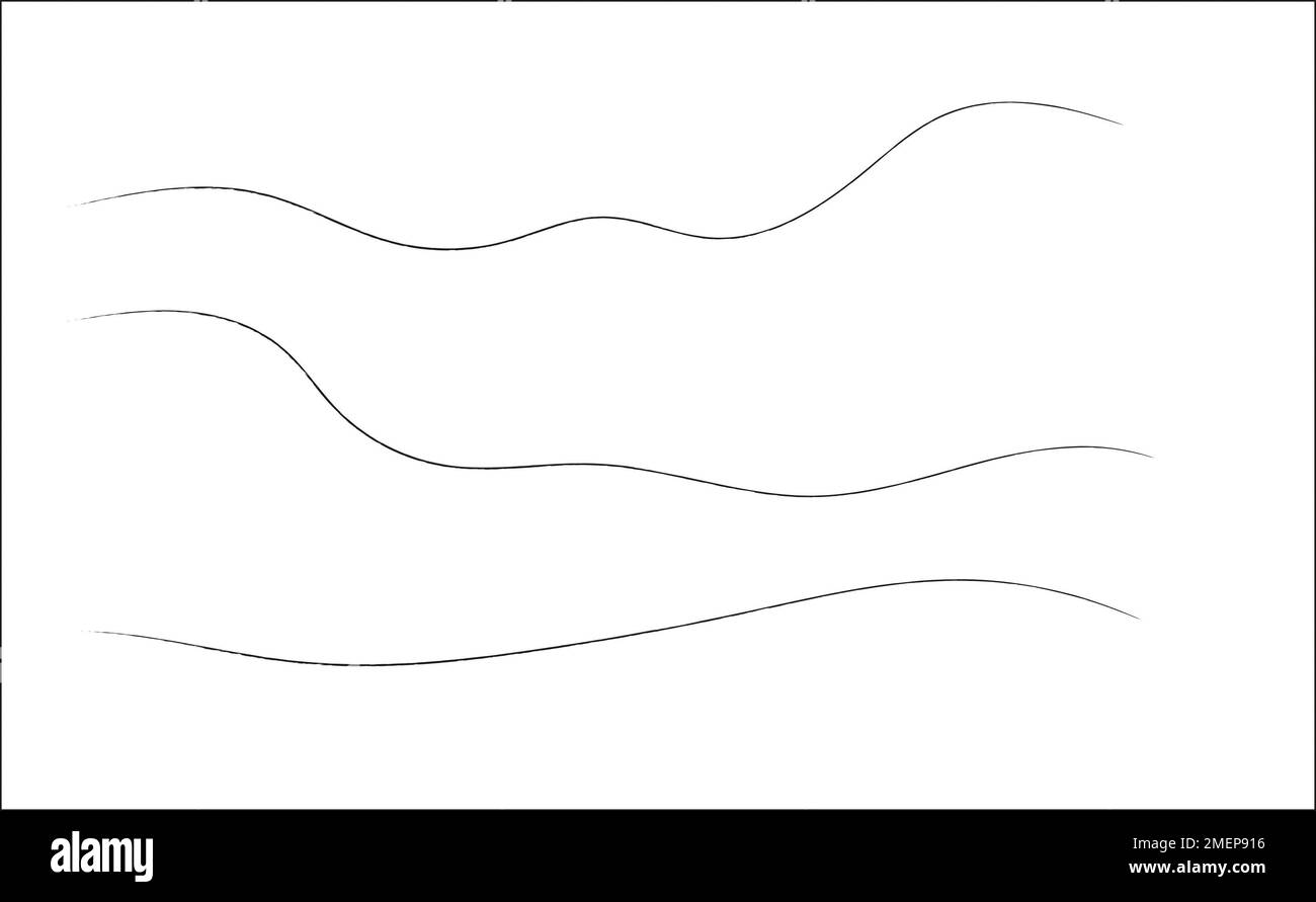 Horizontal lines isolated hi-res stock photography and images - Alamy