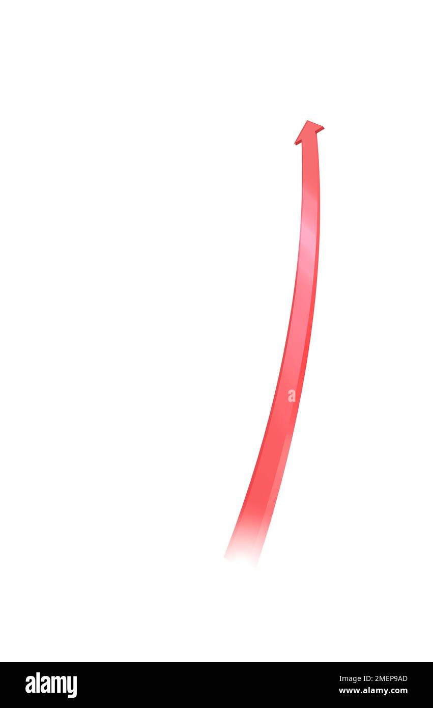 Vertical red arrow hi-res stock photography and images - Alamy