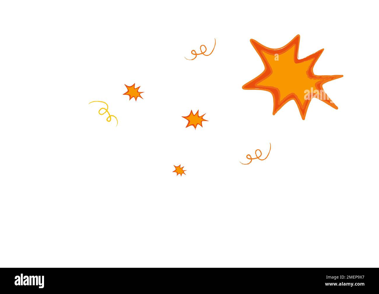 Illustration of a bang Stock Photo - Alamy