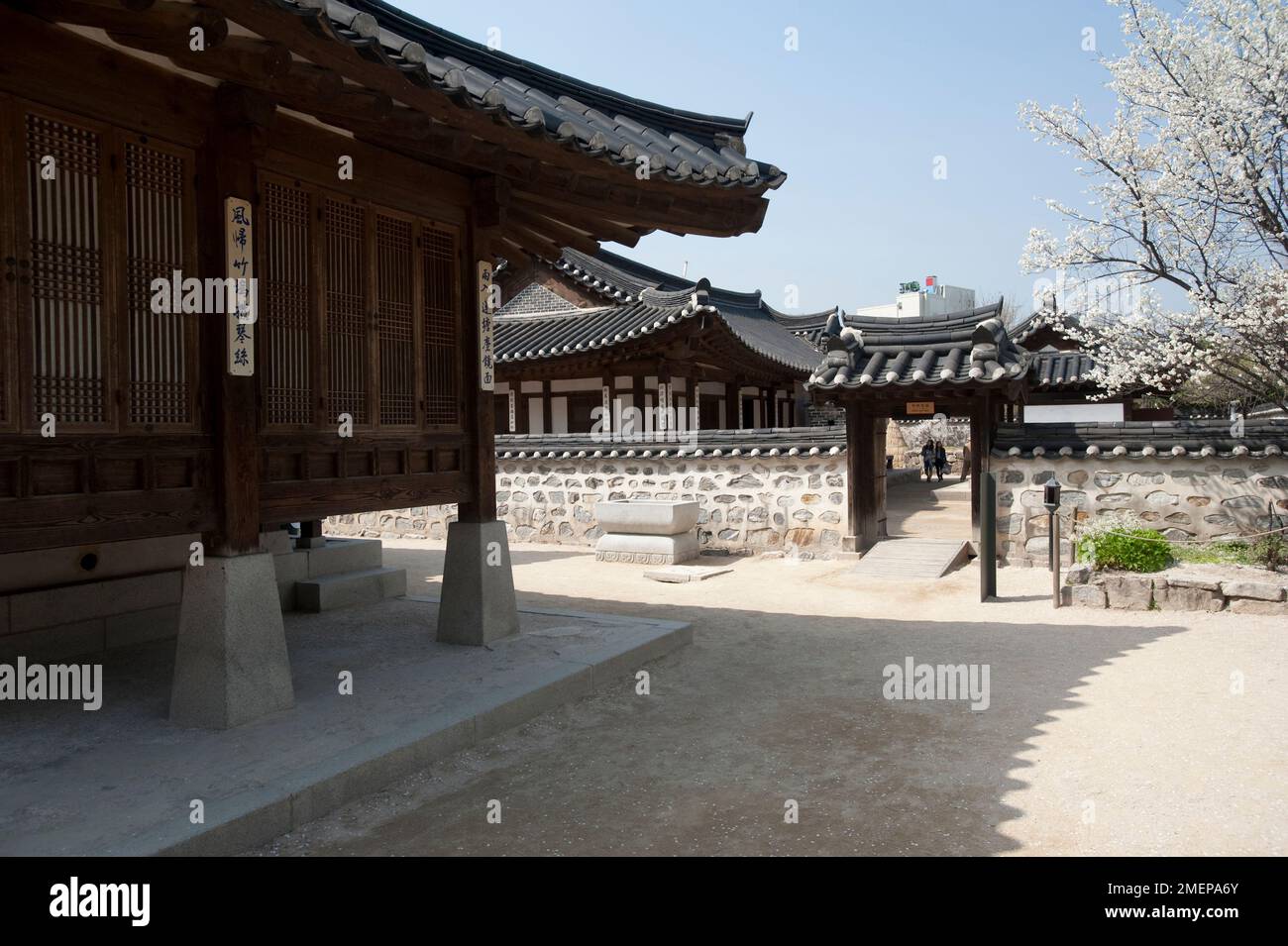 South Korea, Seoul, Namsan, Namsangol, Hanok village Stock Photo - Alamy