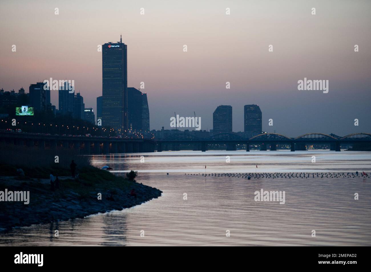 South Korea, Seoul, Southern Seoul, River view Stock Photo - Alamy