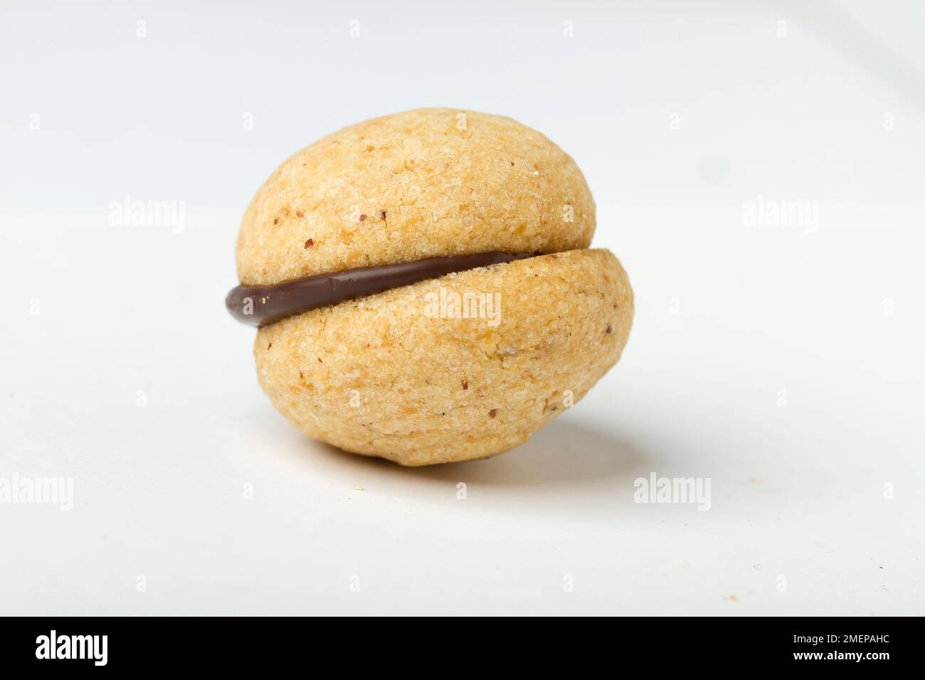 Studio shot close up on baci di dama, northern italian cookie recipe ...
