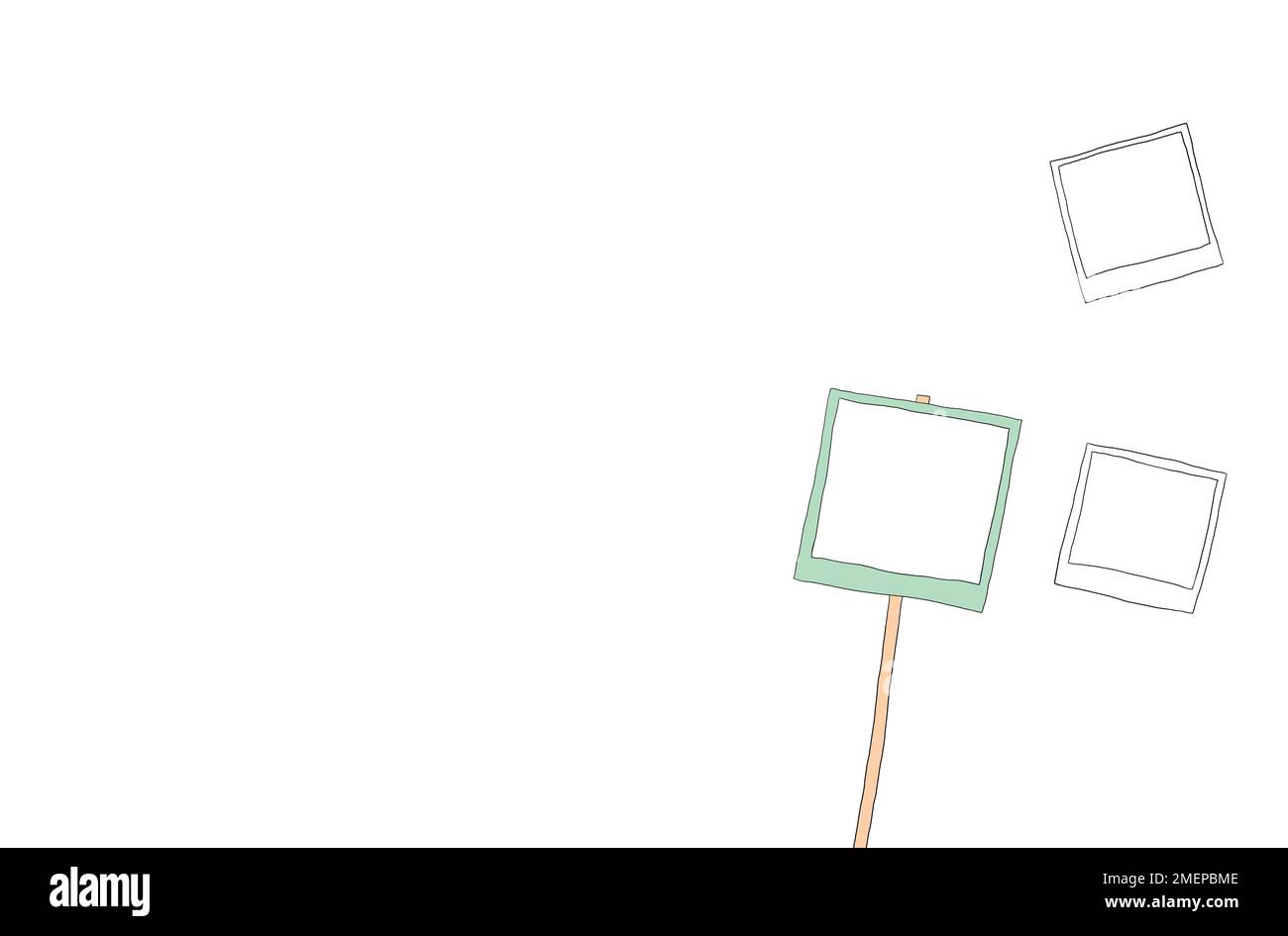 Demonstration placards protest Cut Out Stock Images & Pictures - Alamy