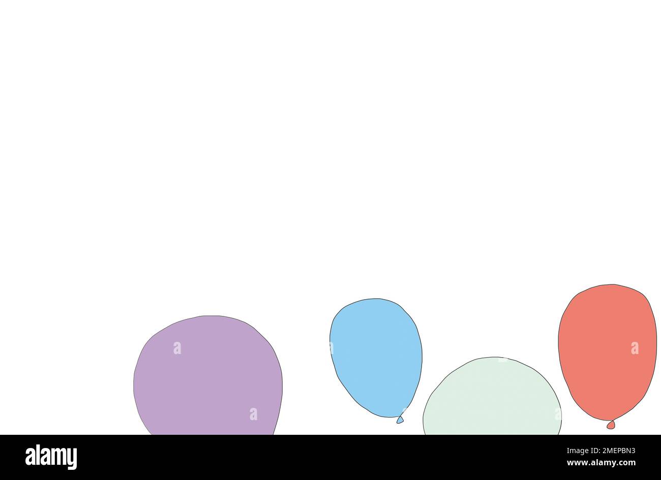 Children and balloons Cut Out Stock Images & Pictures - Alamy