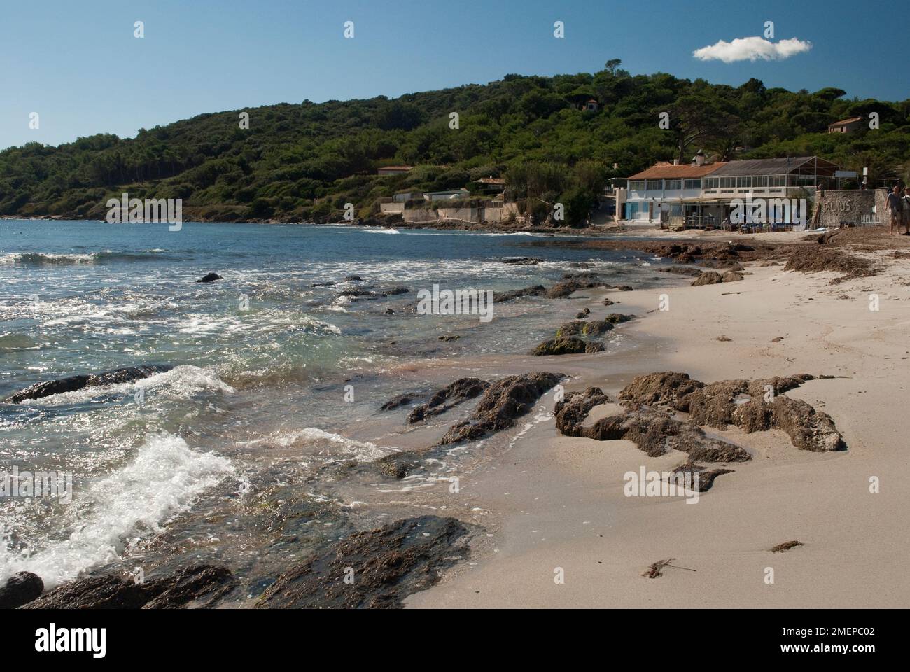 France, Var, St Tropez (Saint-Tropez), Plage des Salins Stock Photo - Alamy