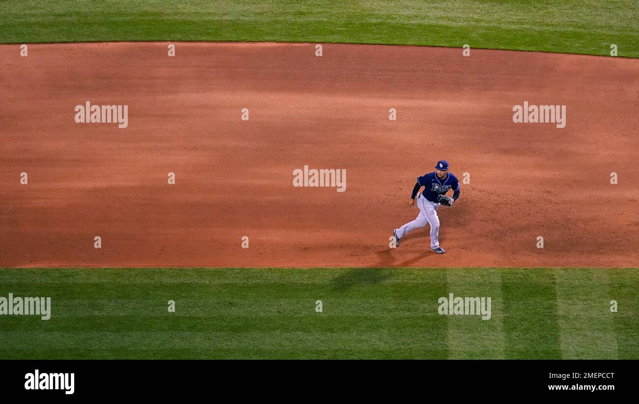 Tampa Bay Rays' Yoshitomo Tsutsugo during a baseball game at Fenway ...