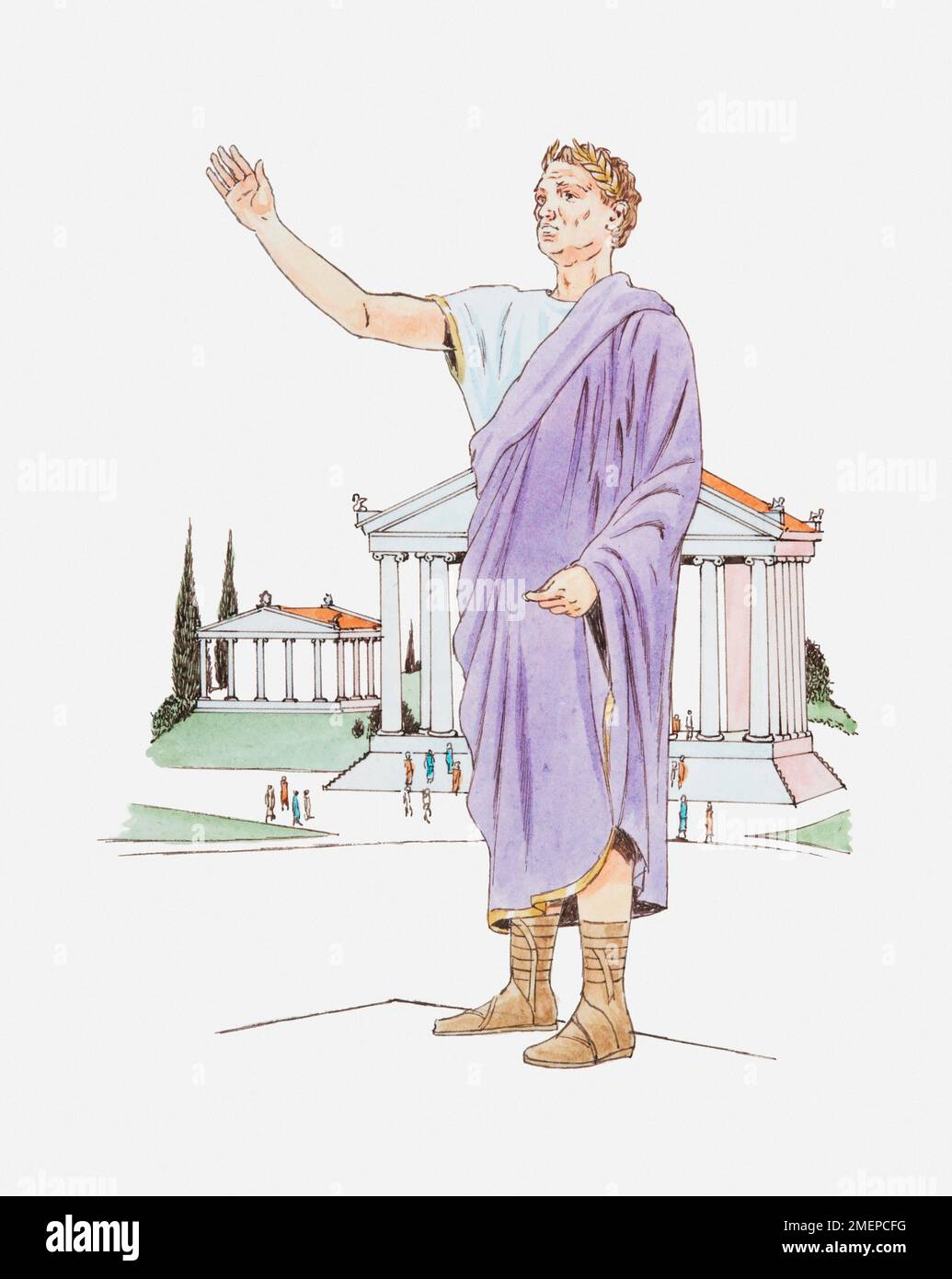 Julius caesar painting hi-res stock photography and images - Alamy