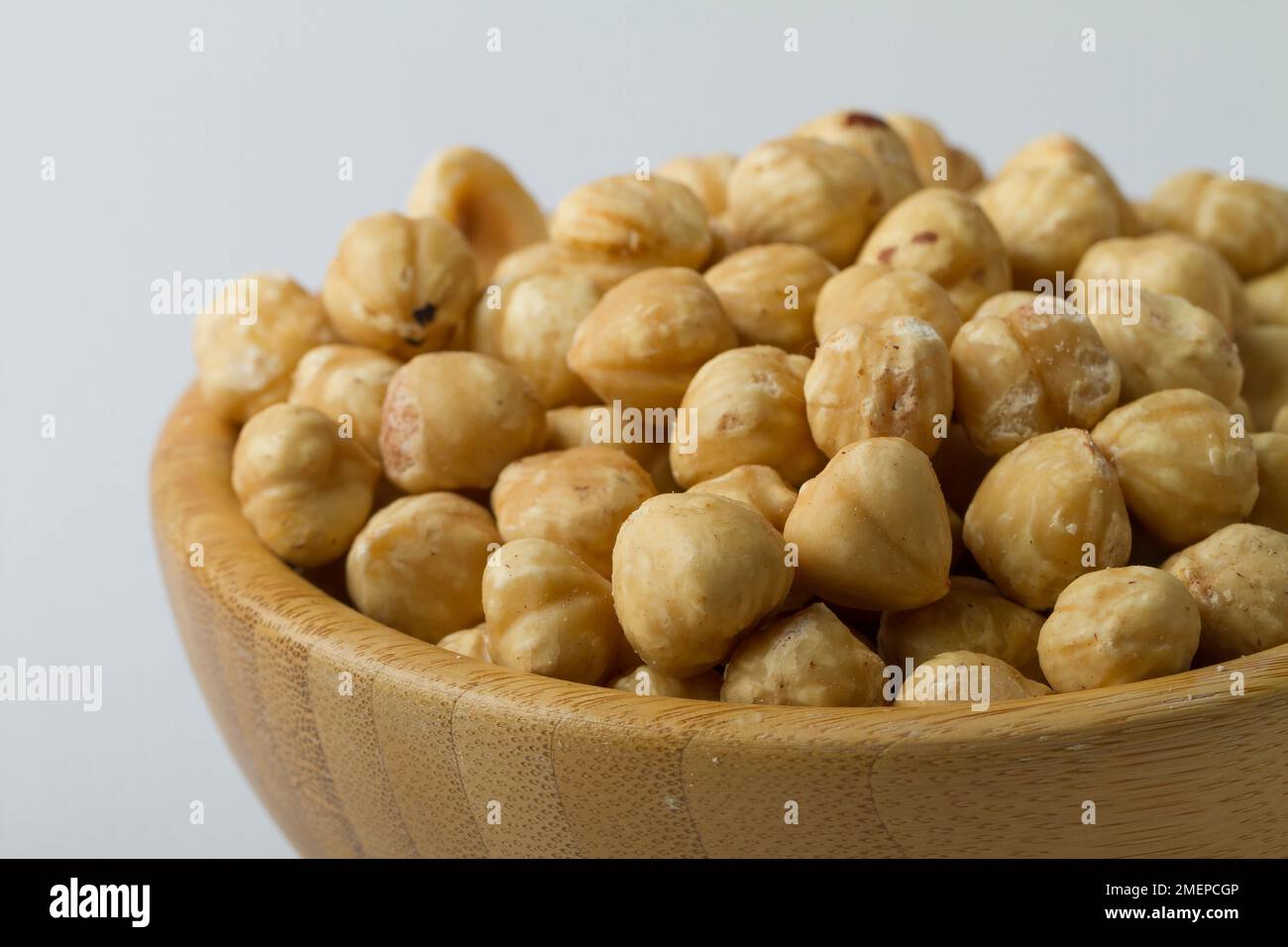 Close up on hazelnuts shot in a studio, no people are visible Stock Photo - Alamy