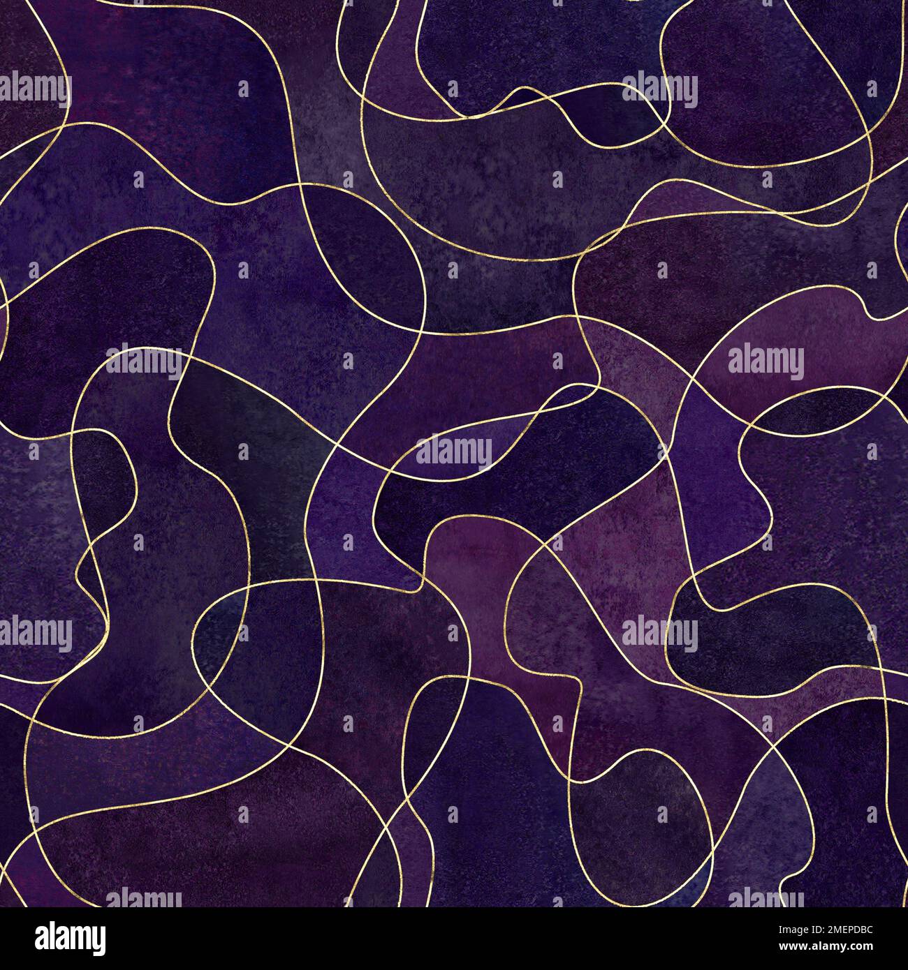 Abstract modern flat geometric liquid shape forms seamless pattern ...