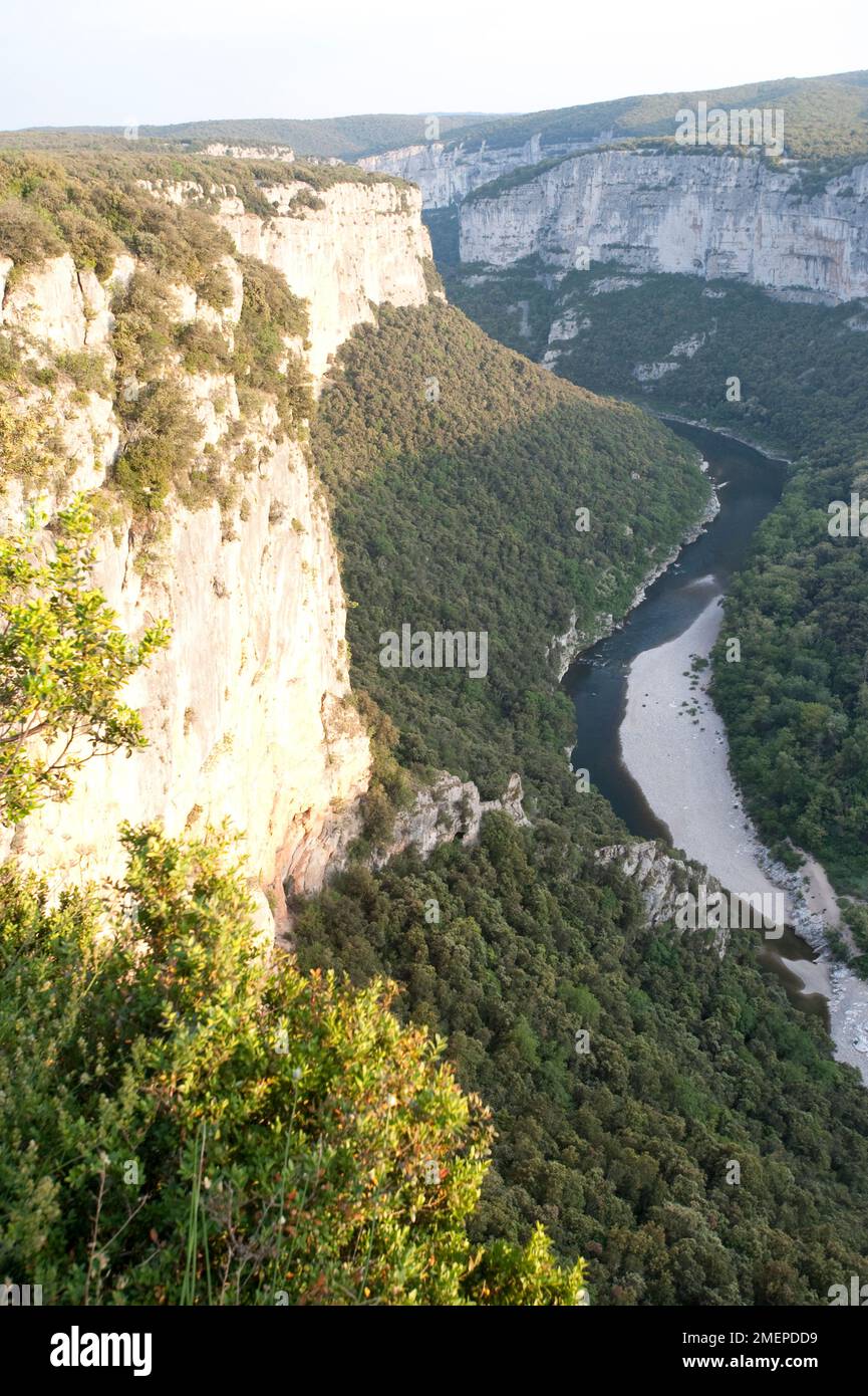 France, Ardeche river, Gorges de l'Ardeche Stock Photo - Alamy