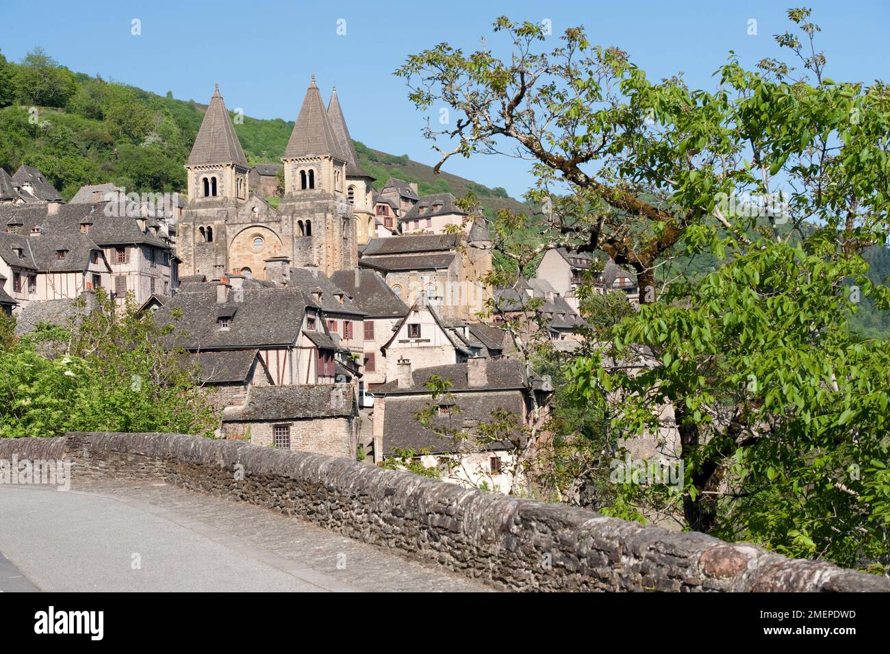 Abbey church of saint foy hi-res stock photography and images - Alamy