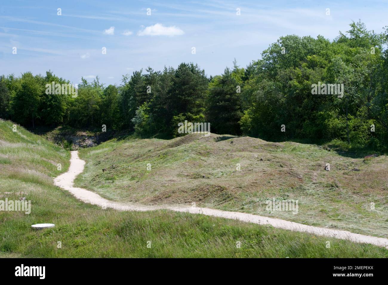 France, Lorraine, Meuse, Verdun, battlefields of World War I Stock ...