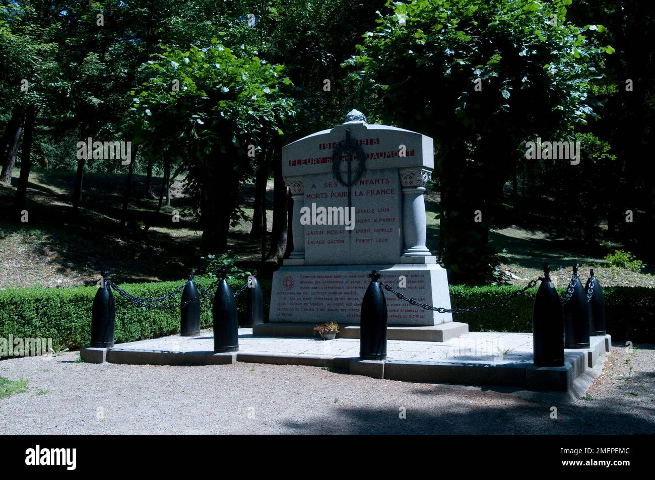 France, Lorraine, Meuse, Verdun, battlefields of World War I, memorial ...
