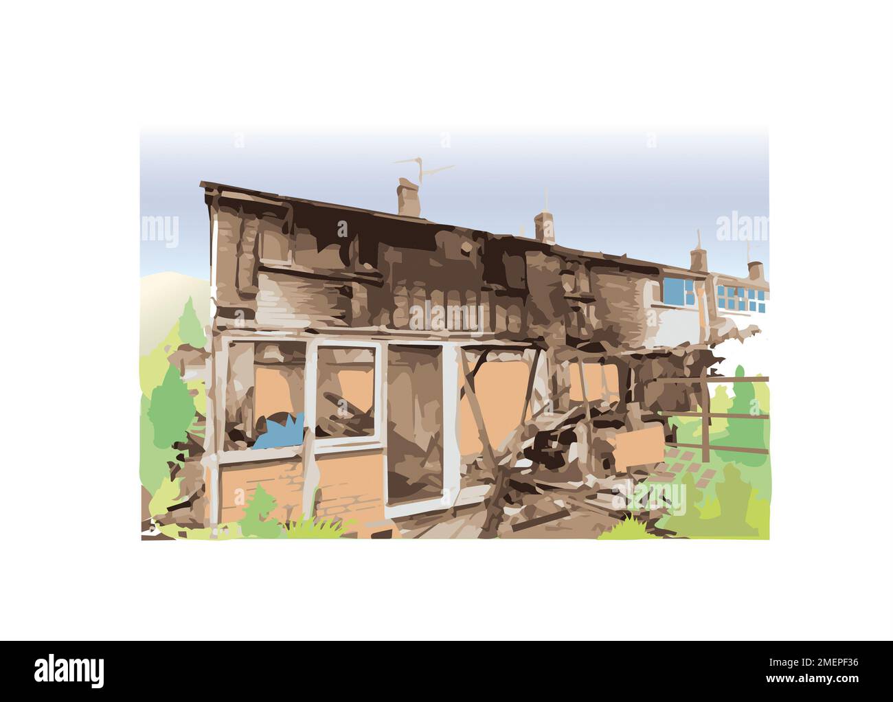 Wreck illustration hi-res stock photography and images - Alamy