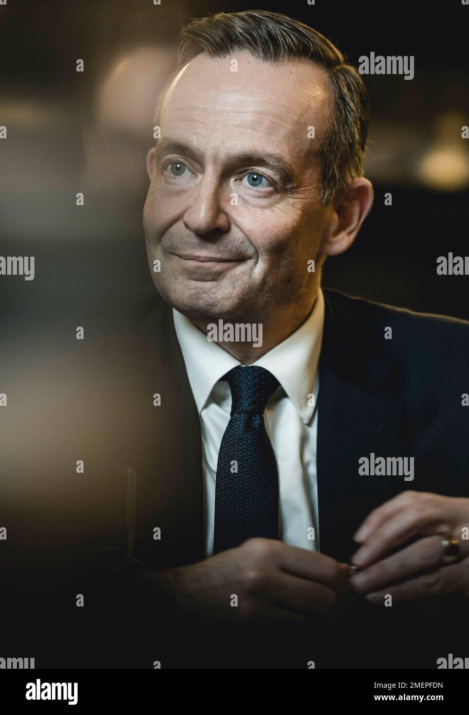 Berlin, Deutschland. 17th Jan, 2023. Volker Wissing, Federal Minister ...