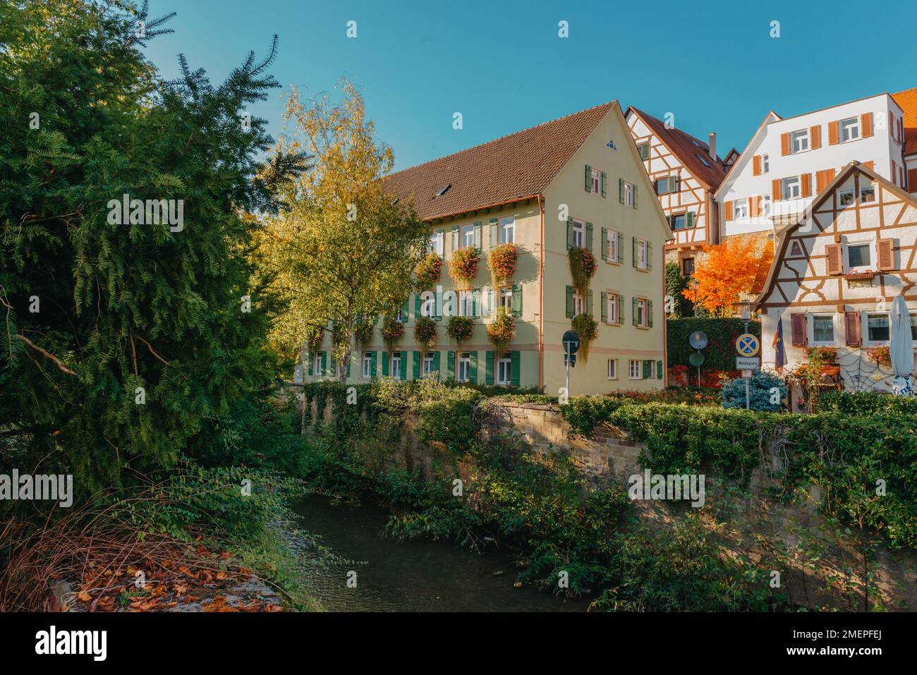 Old national German town house in Bietigheim-Bissingen, Baden ...