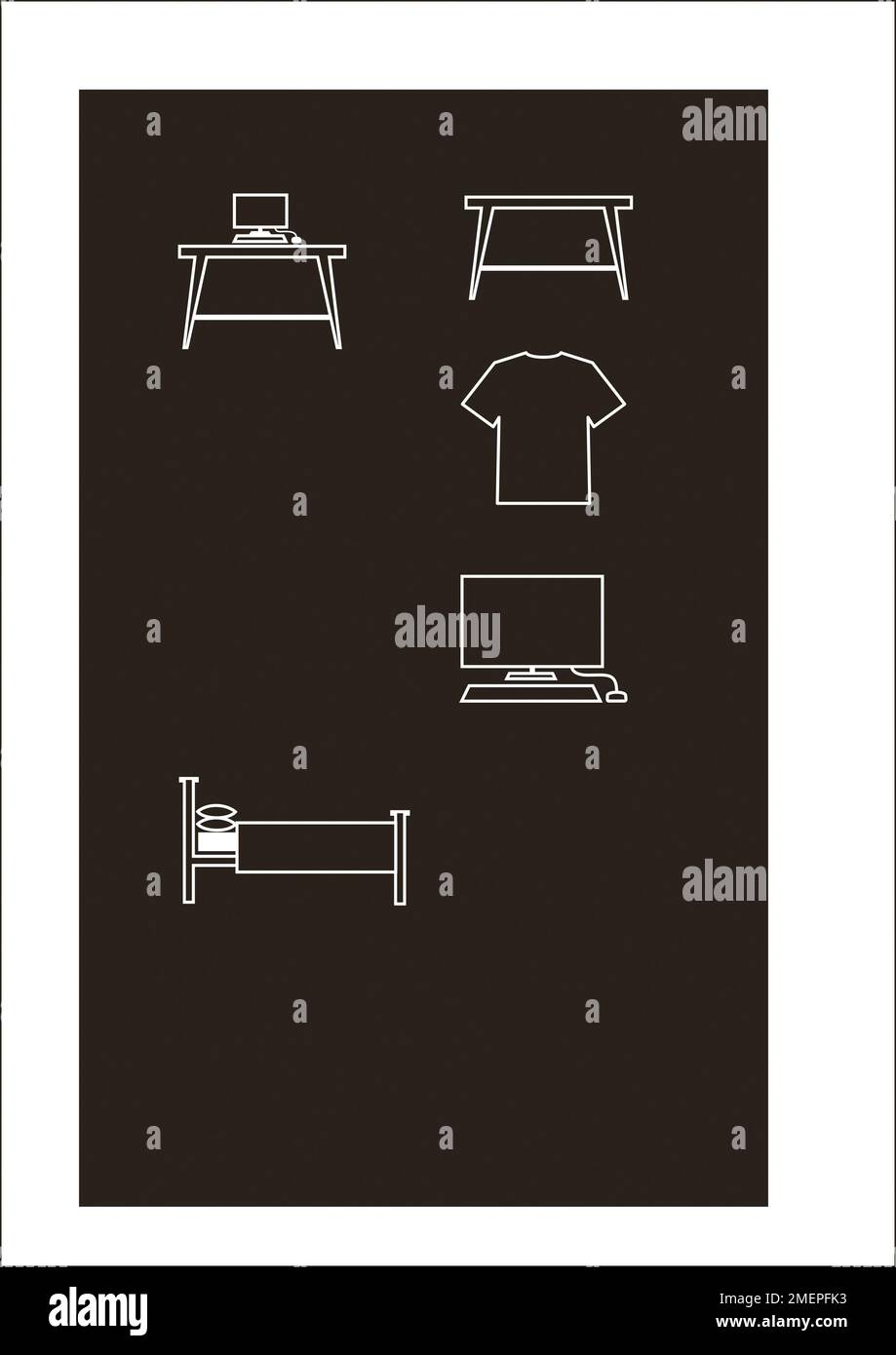 De clutter icons hi-res stock photography and images - Alamy