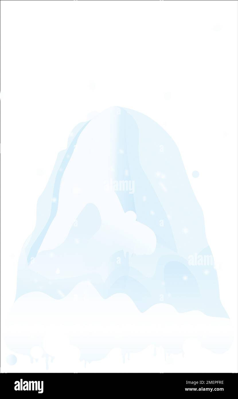Snow Mound Clipart