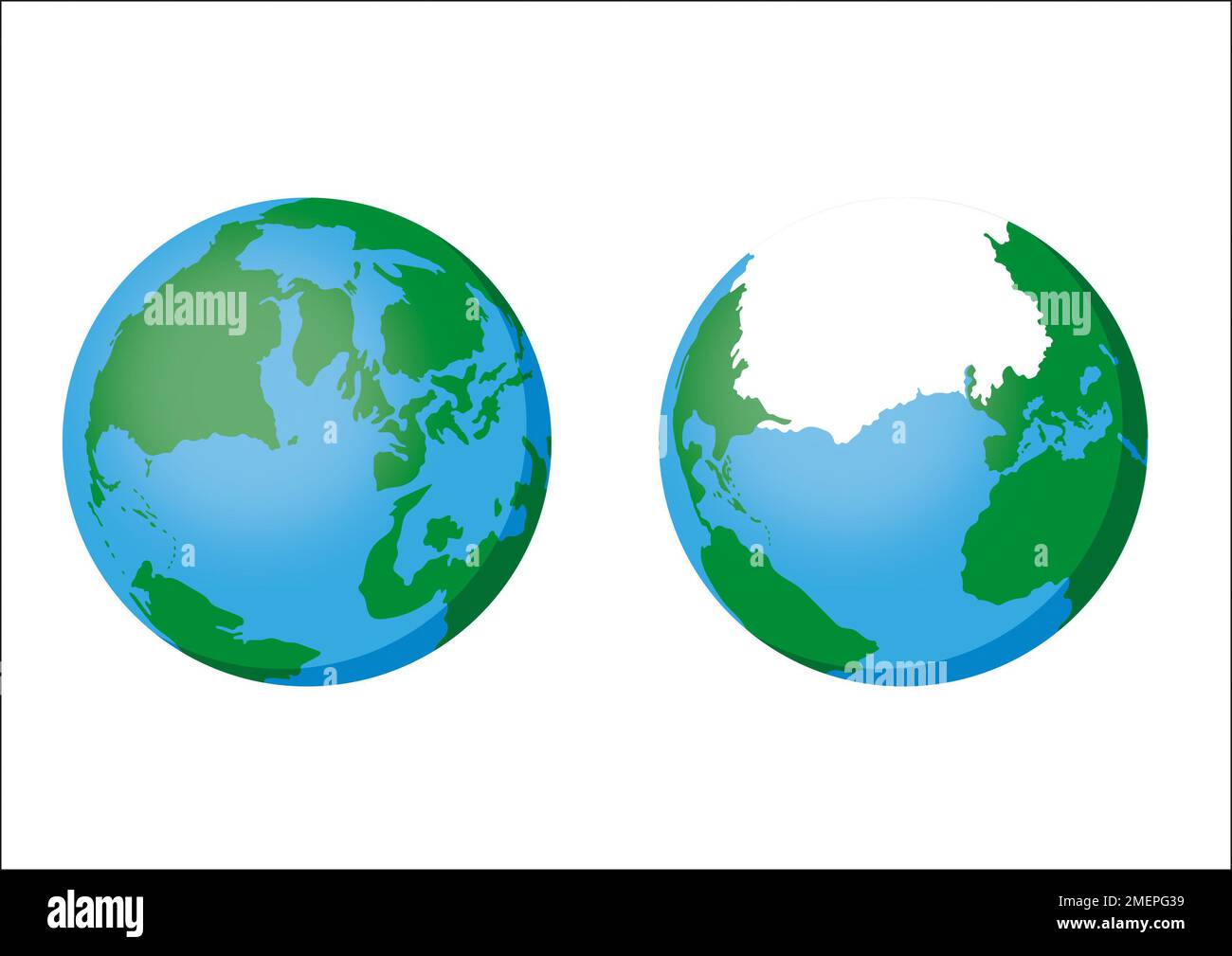 What's the Weather - Ice age and greenhouse period Stock Photo - Alamy