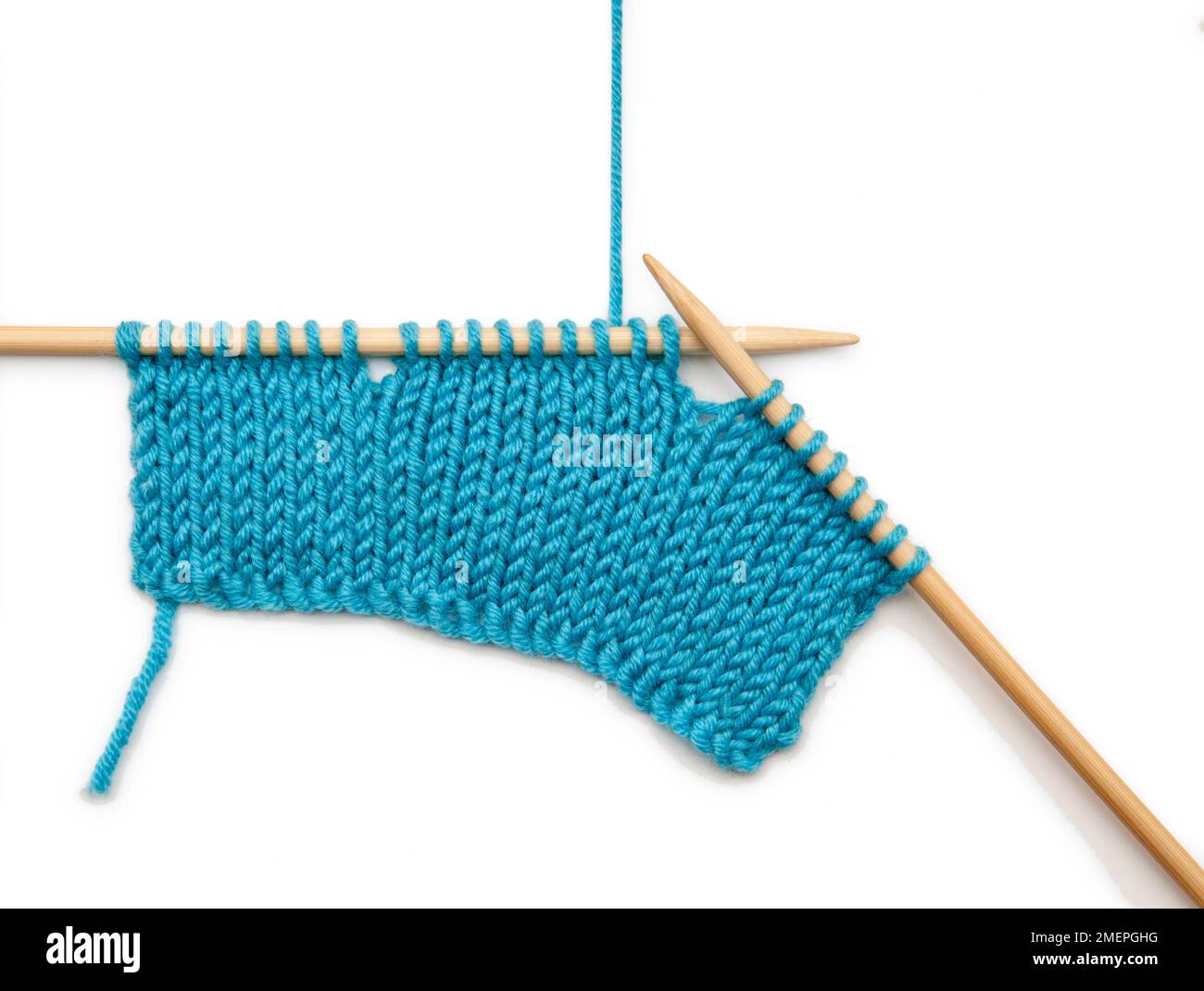 Short row peaks 3d knitting hi-res stock photography and images - Alamy