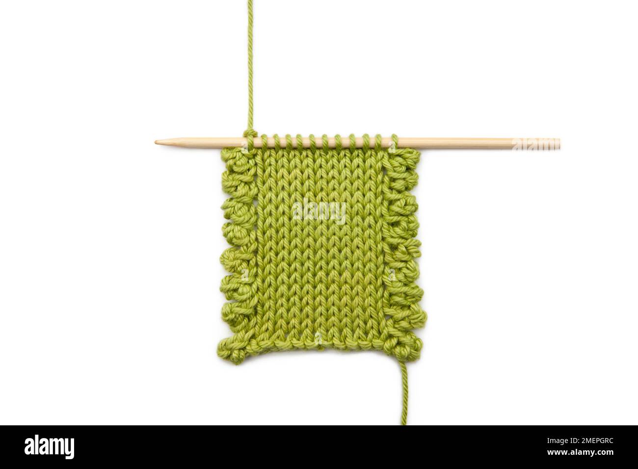 Picot point knitting hi-res stock photography and images - Alamy