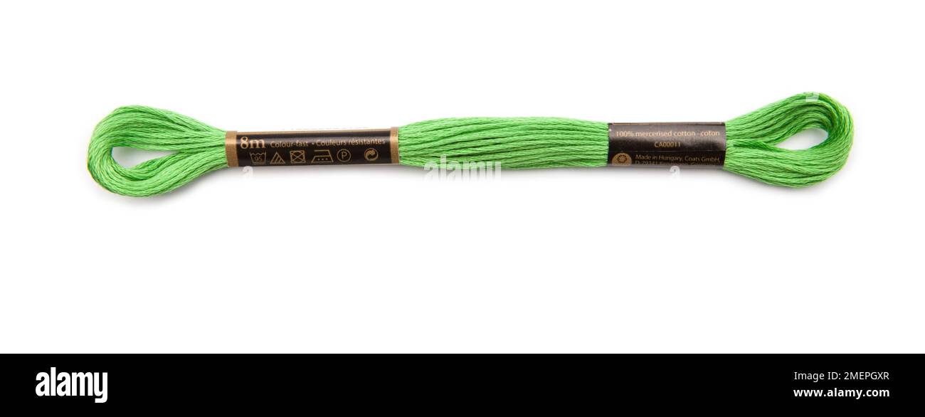 Green embroidery hi-res stock photography and images - Alamy